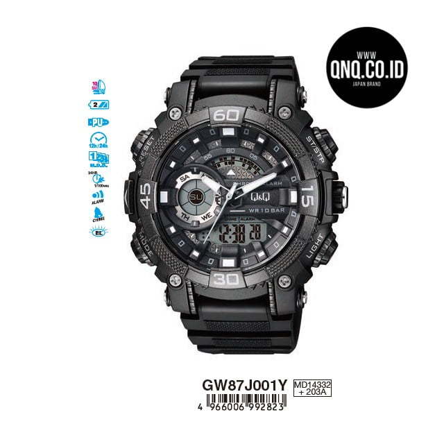 Jual Jam Tangan Q&Q Original GW87J001Y | qnq.co.id